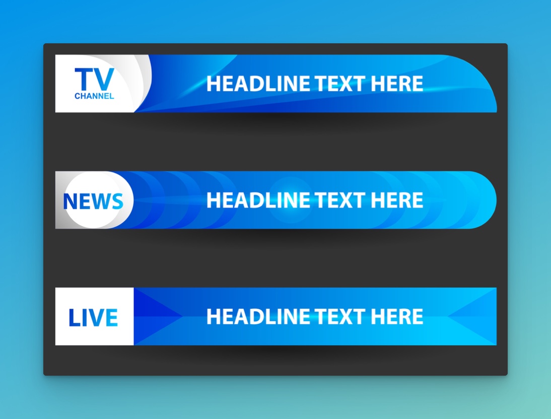 What Are Lower Thirds In Video Broadcasting 